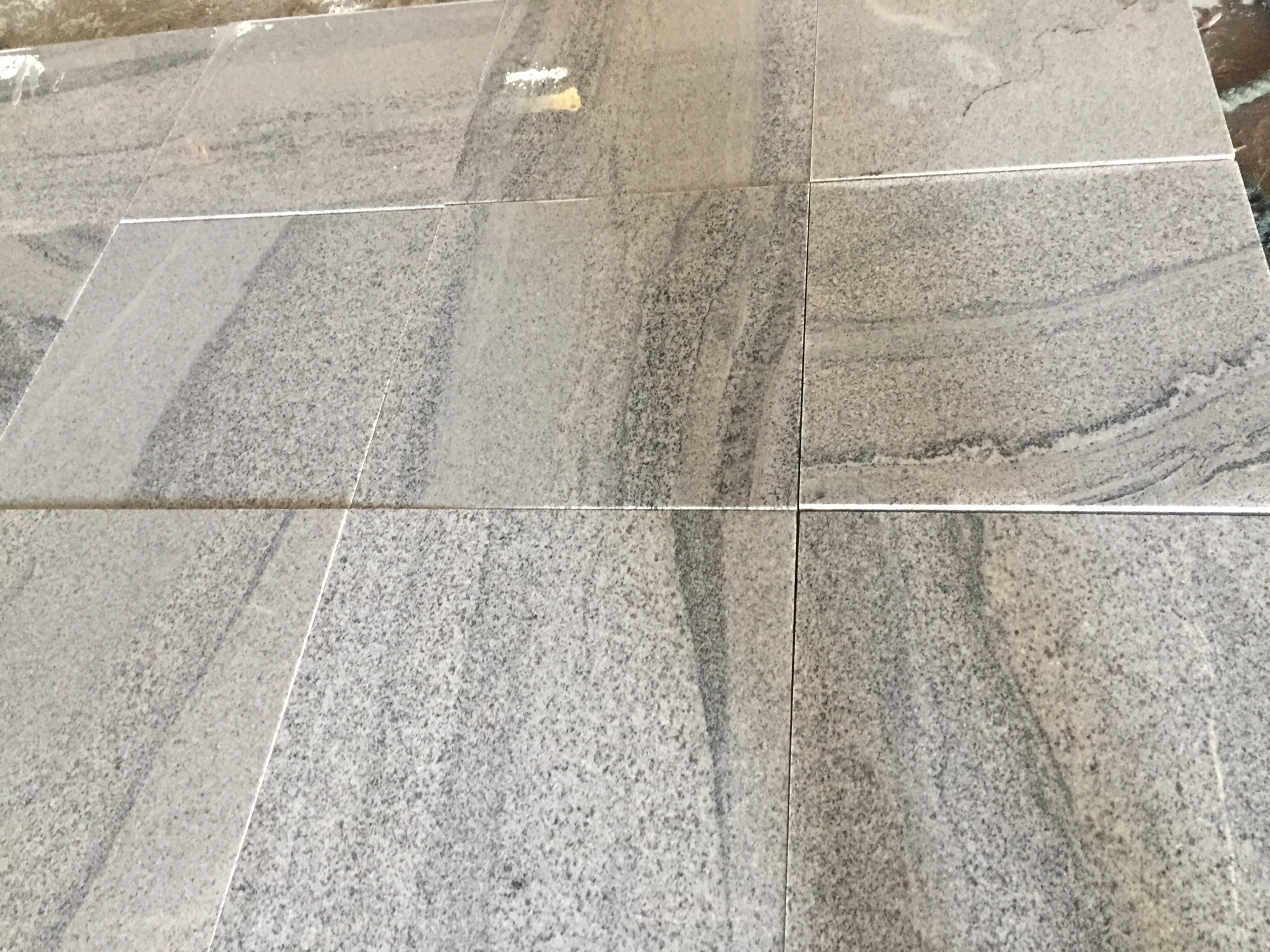 Viscount White Vein Light Grey Grey Granite Bathroom Tiles For Swimming ...