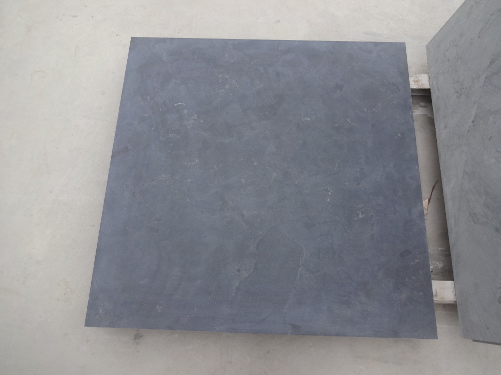 Custom Finished Natural Stone Slabs Grey Slate Paving Slabs Limestone ...